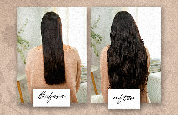 How To Choose The Right Thickness Of Hair Extensions | Milk & Blush