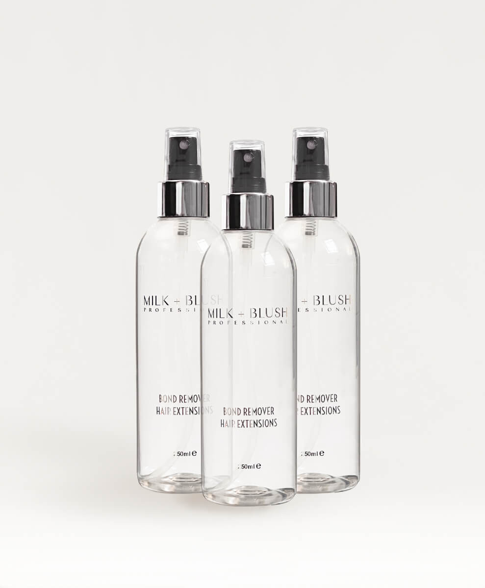 Hair Extensions Bond Remover (3 pack) | Milk & Blush