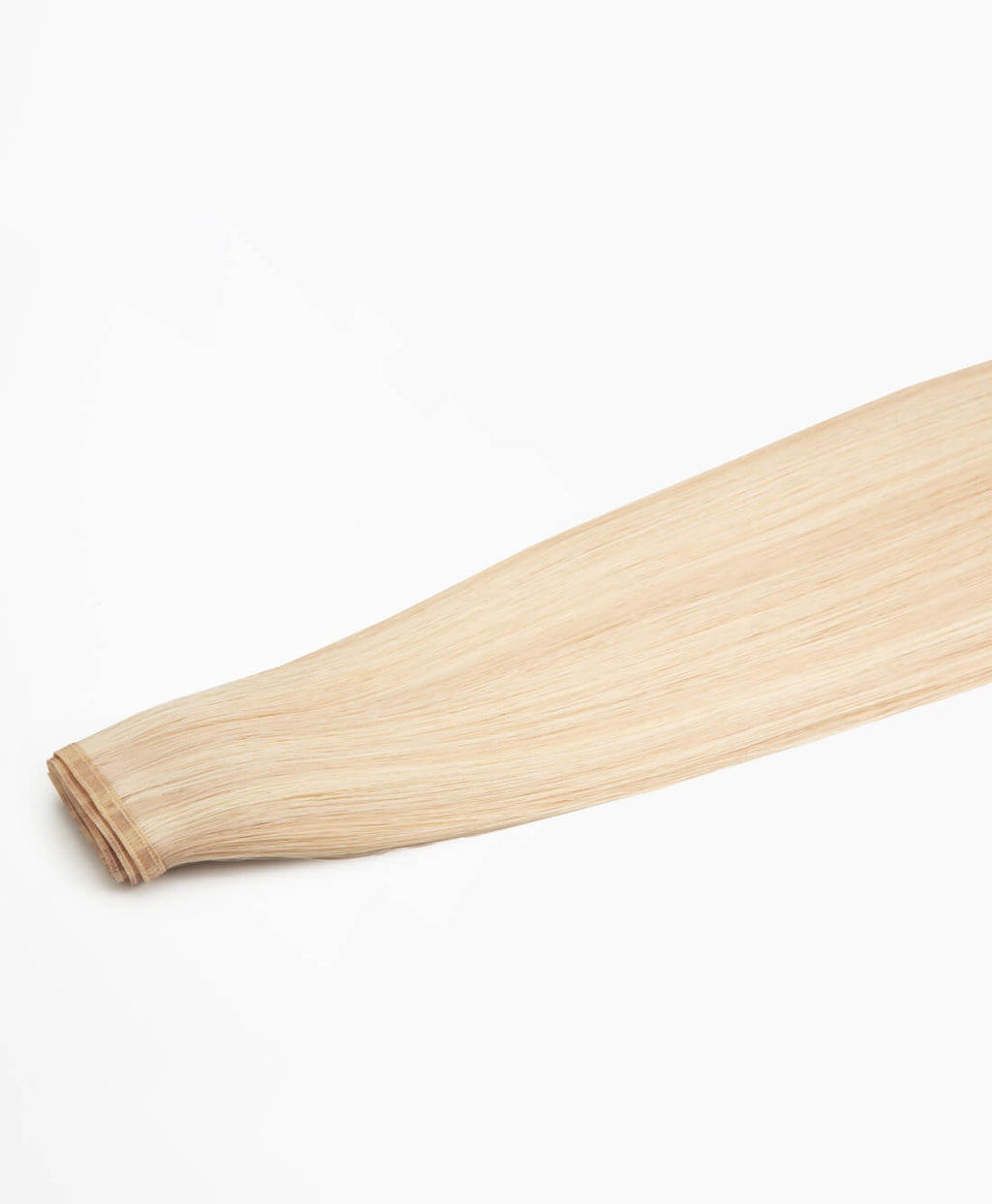 18" Flat Weft Hair Extensions | Milk & Blush