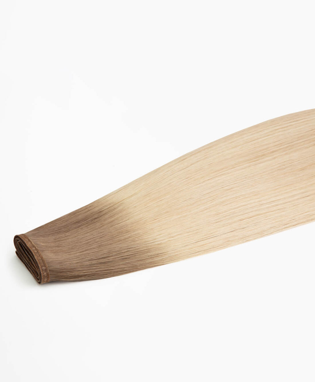 18" Flat Weft Hair Extensions | Milk & Blush