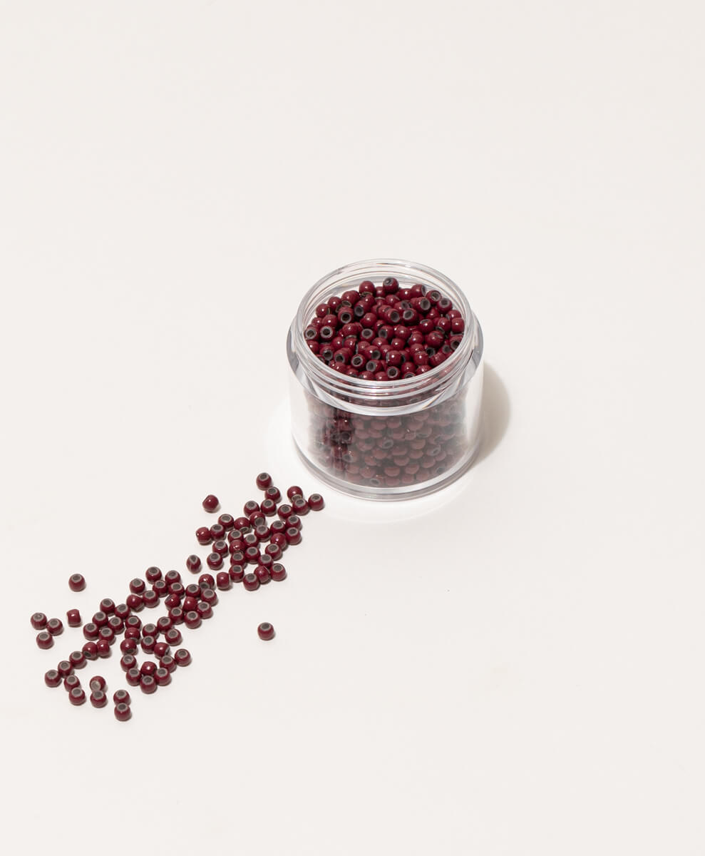 Nano Rings, Red Brown, 1000pcs | Milk & Blush